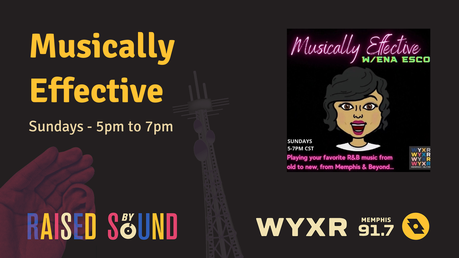 Musically Effective / WYXR 91.7 FM Memphis, TN.